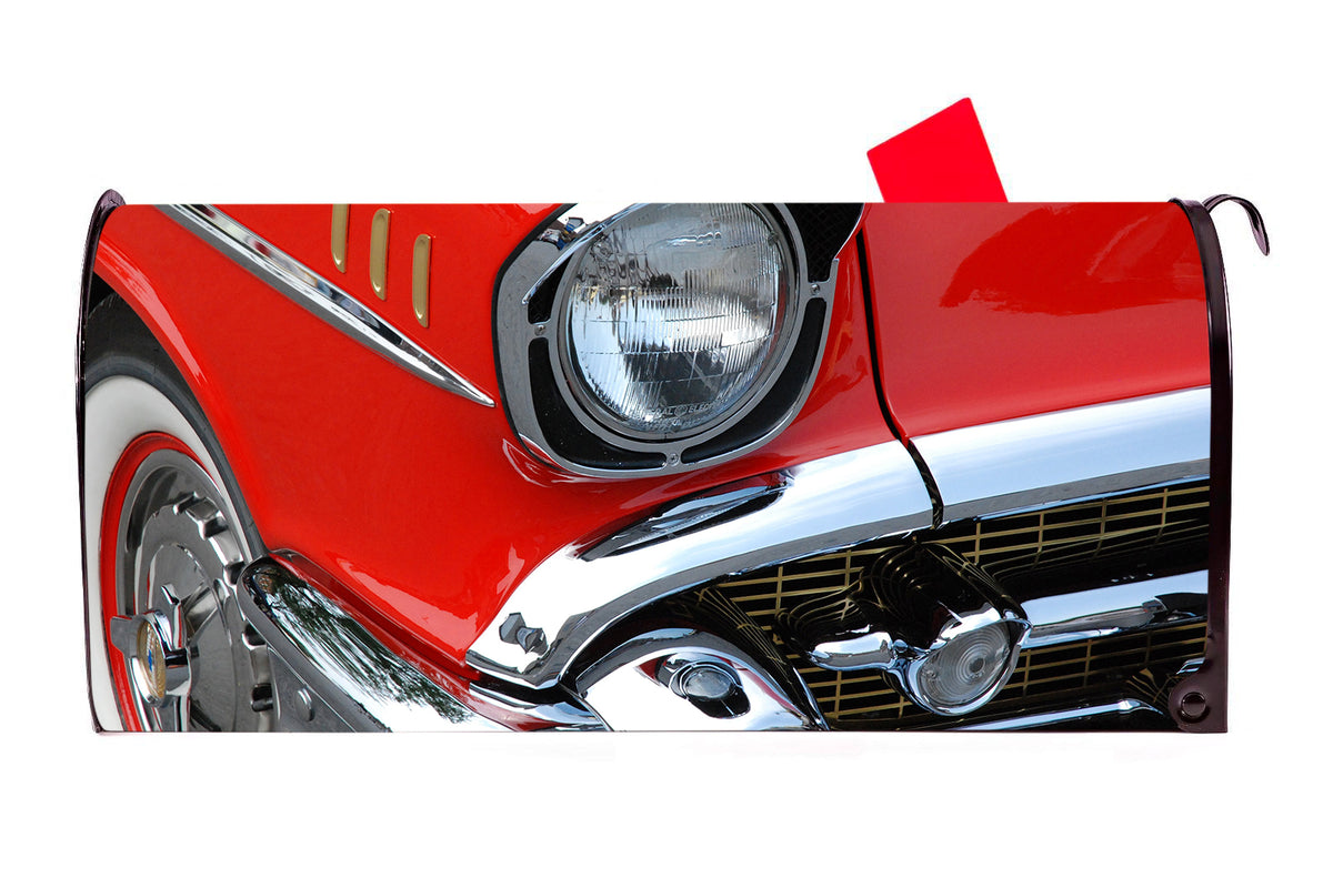 57 Chevy Chevrolet 3 Magnetic Mailbox Cover – Mailbox Covers for You