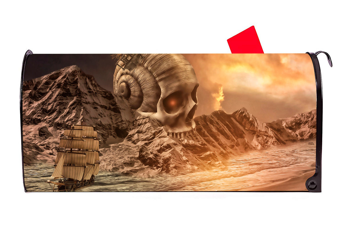 Skull Fantasy Magnetic Mailbox Cover – Mailbox Covers for You